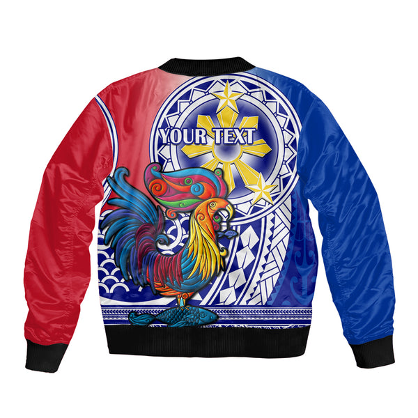 Personalised Philippines Bomber Jacket Filipino Sarimanok With ...