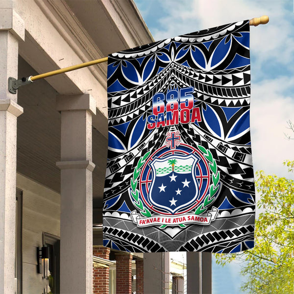 Samoa 685 Garden Flag Samoan Coat Of Arms Simple Style LT14