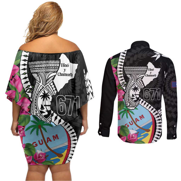 Biba Guam Liberation Day Couples Matching Off Shoulder Short Dress and ...