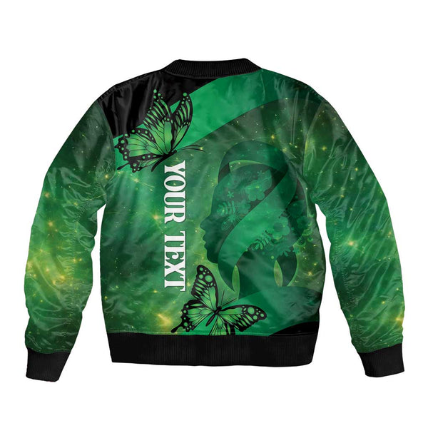 Personalised World Mental Health Awareness Month Sleeve Zip Bomber ...