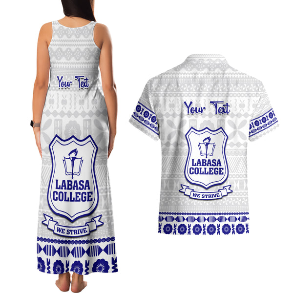 Personalised Fiji Labasa College Couples Matching Tank Maxi Dress and ...