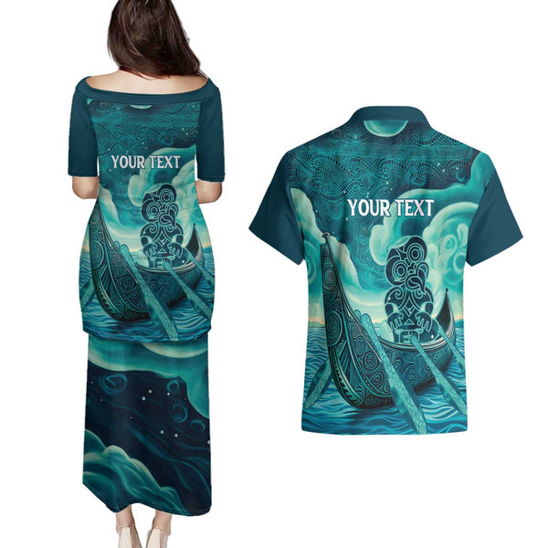 Personalised New Zealand Waitangi Day Couples Matching Puletasi and ...