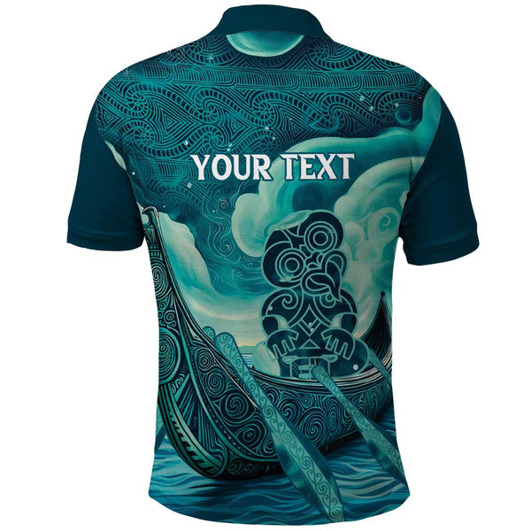 Personalised New Zealand Waitangi Day Polo Shirt Hei Tiki With Maori ...