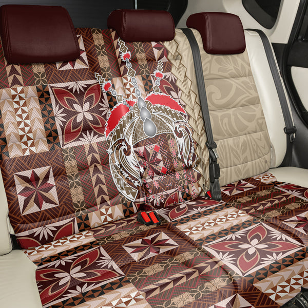 Samoa Tapau Back Car Seat Cover Samoan Siapo Pattern LT14