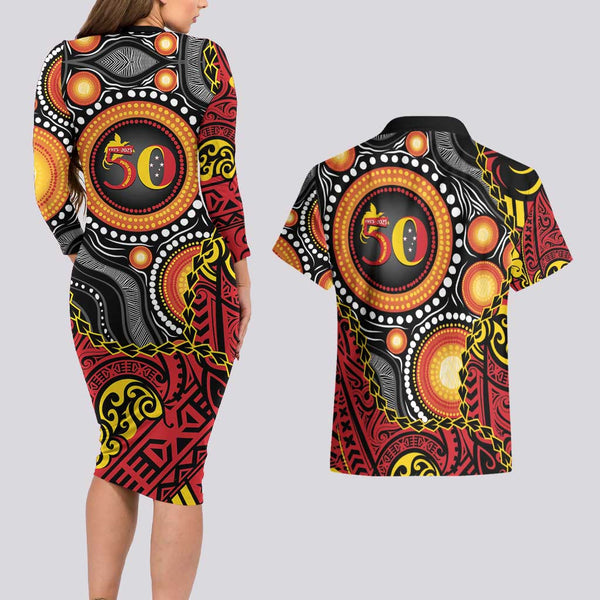 Celebrating 50 Years Papua New Guinea Couples Matching Long Sleeve ...
