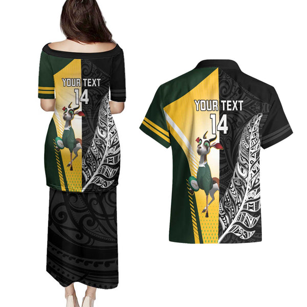 New Zealand and South Africa Rugby Custom Couples Matching Puletasi and ...