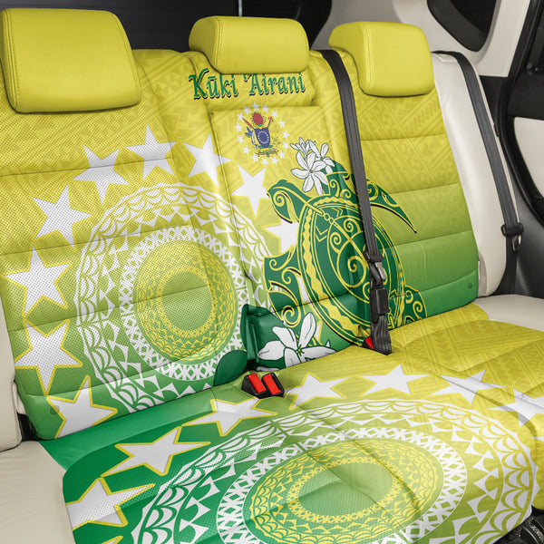 Cook Islands Independence Day Back Car Seat Cover Kuki Airani Tiare ...