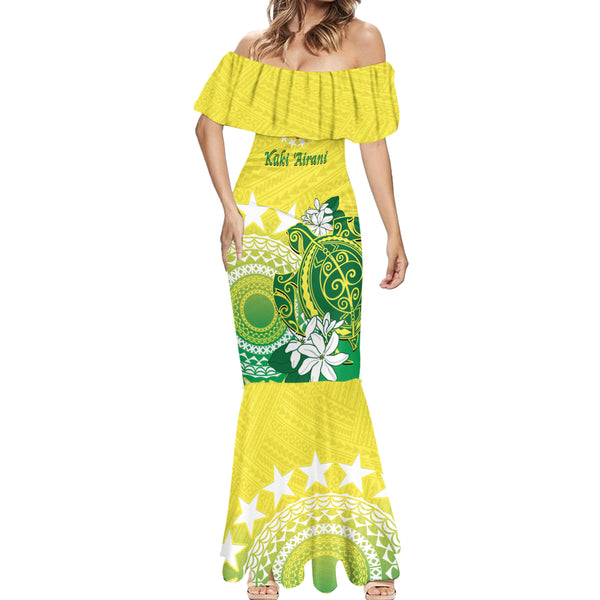 Cook Islands Independence Day Mermaid Dress Kuki Airani Tiare Maori ...