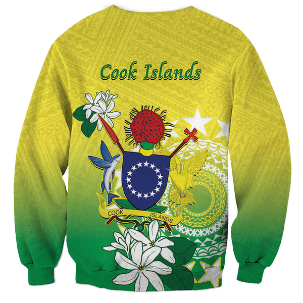 Cook Islands Independence Day Sweatshirt Kuki Airani Tiare Maori ...