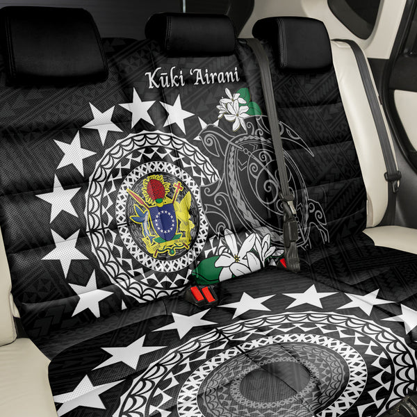 Cook Islands Independence Day Back Car Seat Cover Kuki Airani Tiare ...