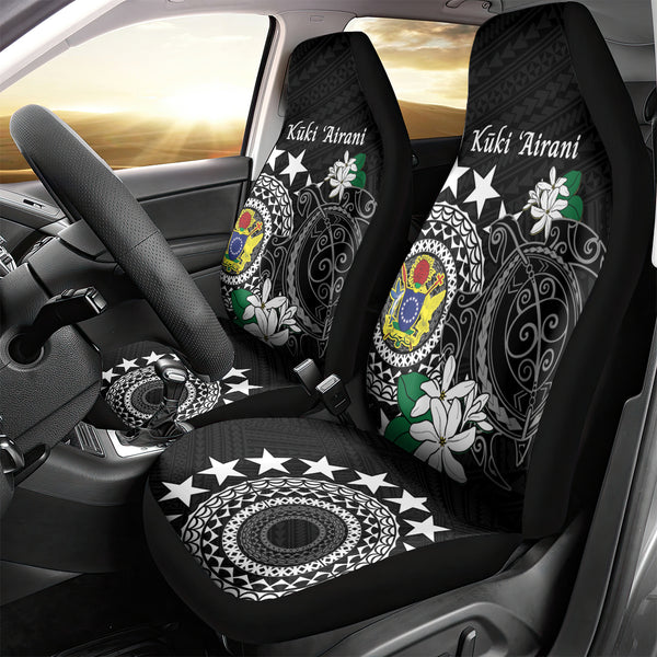 Cook Islands Independence Day Car Seat Cover Kuki Airani Tiare Maori ...