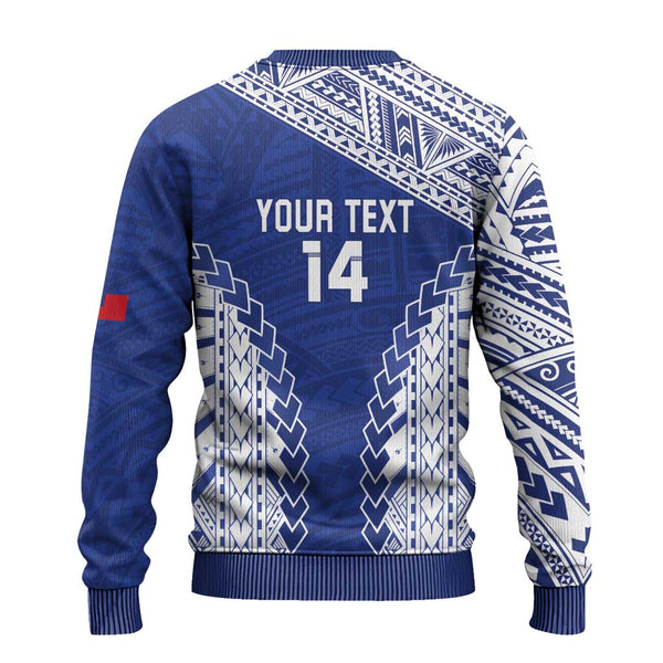 Toa Samoa Rugby Custom Ugly Christmas Sweater Go Champions Pacific ...