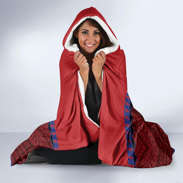 Guam Liberation Day Hooded Blanket Biba Guahan Chamorro 80th ...
