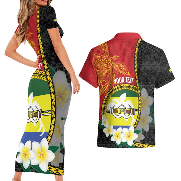 Personalised PNG Morobe Provins Couples Matching Short Sleeve Bodycon ...