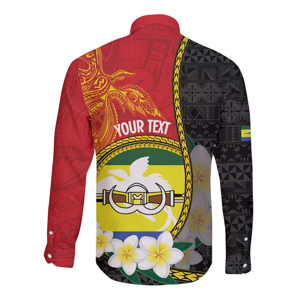 Personalised PNG Morobe Provins Long Sleeve Button Shirt Papua New ...
