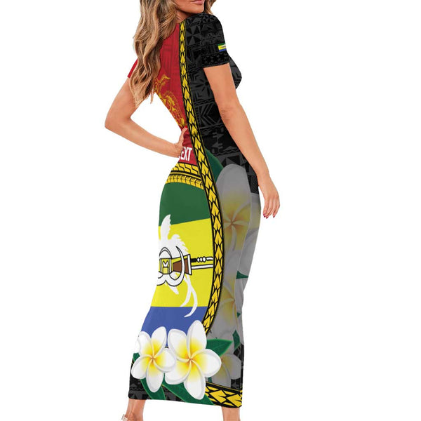 Personalised PNG Morobe Provins Short Sleeve Bodycon Dress Papua New ...