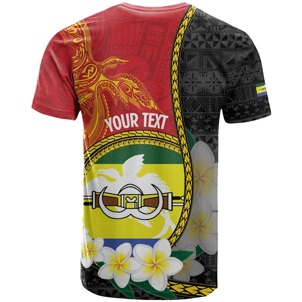 Personalised PNG Morobe Provins T Shirt Papua New Guinea Plumeria ...