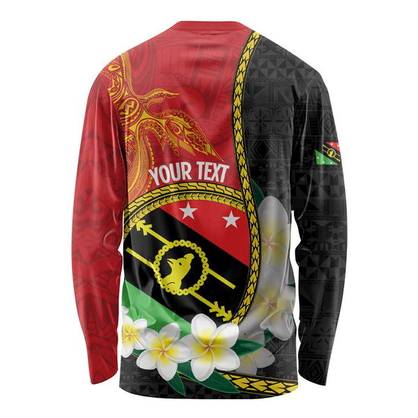 Personalised PNG Sauten Hailans Long Sleeve Shirt Papua New Guinea ...