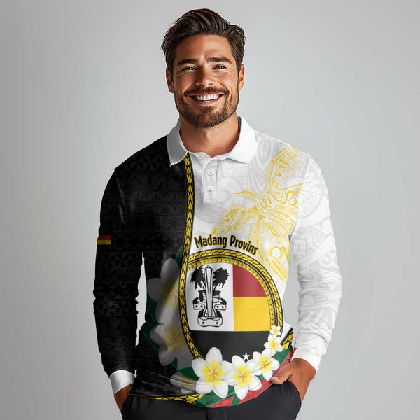 Personalised PNG Madang Provins Long Sleeve Polo Shirt Papua New Guinea ...