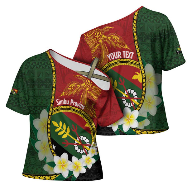 Personalised PNG Simbu Provins Cross Shoulder Shirt Papua New Guinea ...