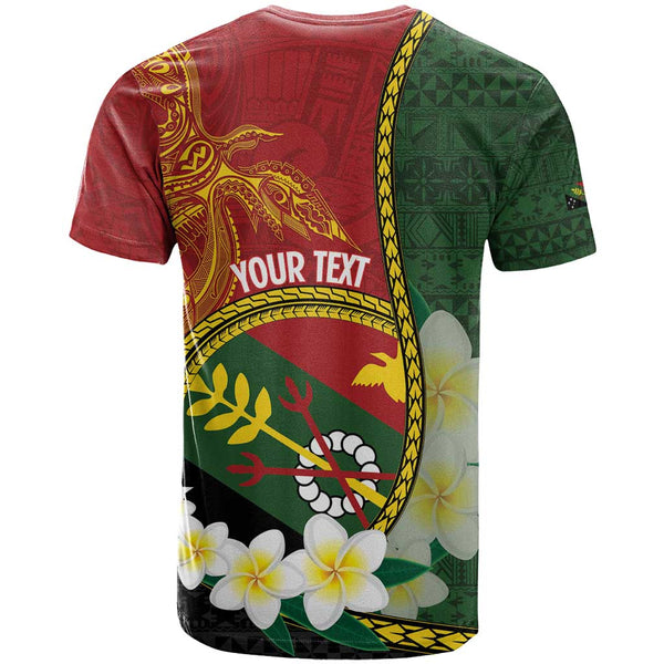 Personalised PNG Simbu Provins T Shirt Papua New Guinea Plumeria ...