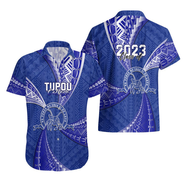 Personalised Tonga Tupou College Hawaiian Shirt Class Of Year Tongan ...