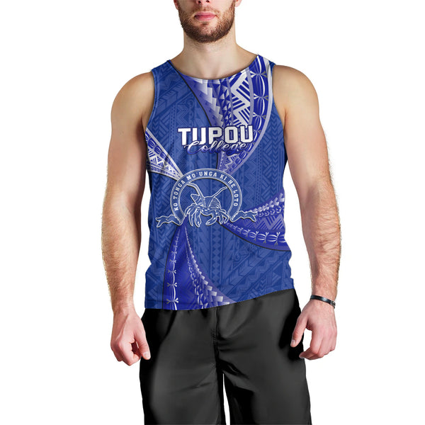 Personalised Tonga Tupou College Men Tank Top Class Of Year Tongan ...