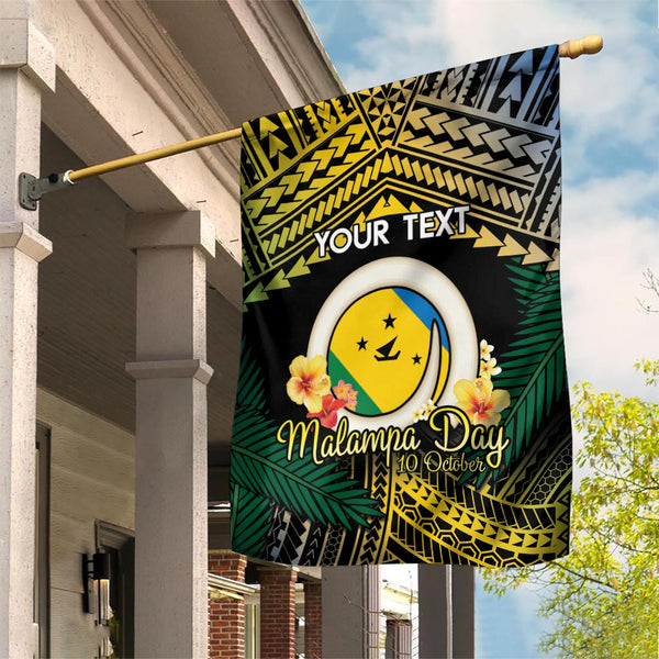 Personalised Malampa Day Garden Flag Vanuatu Provinces Polynesian ...