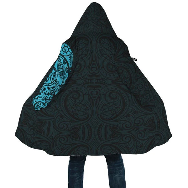 New Zealand Maori Warrior Tattoo Cloaks - Blue