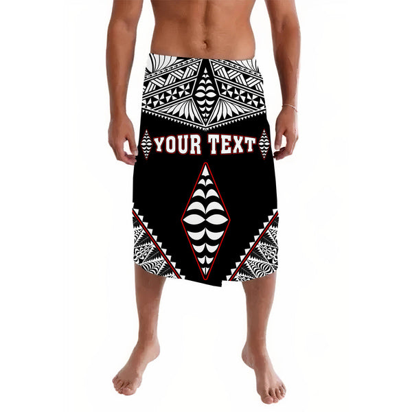 Custom Tonga Lavalava Tongan Kupesi Pattern LT13