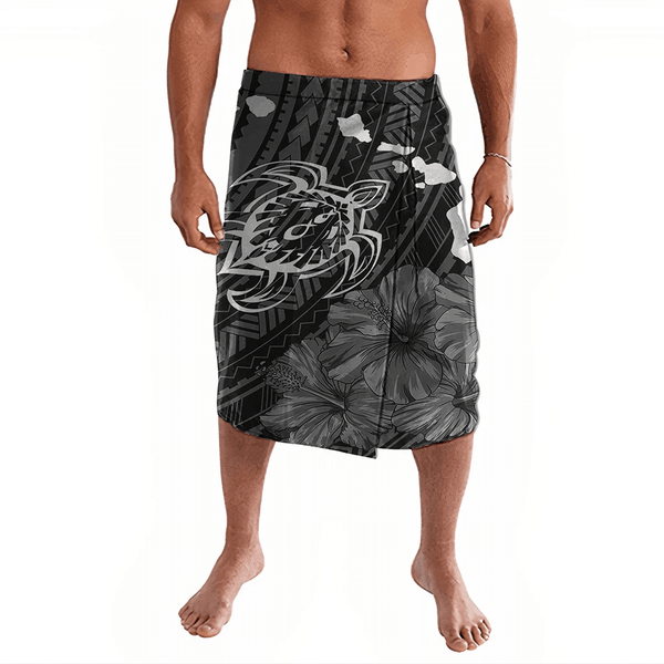 Polynesian Pride Clothing Hawaiian Hibiscus Sea Turtle Swim Polynesian ...