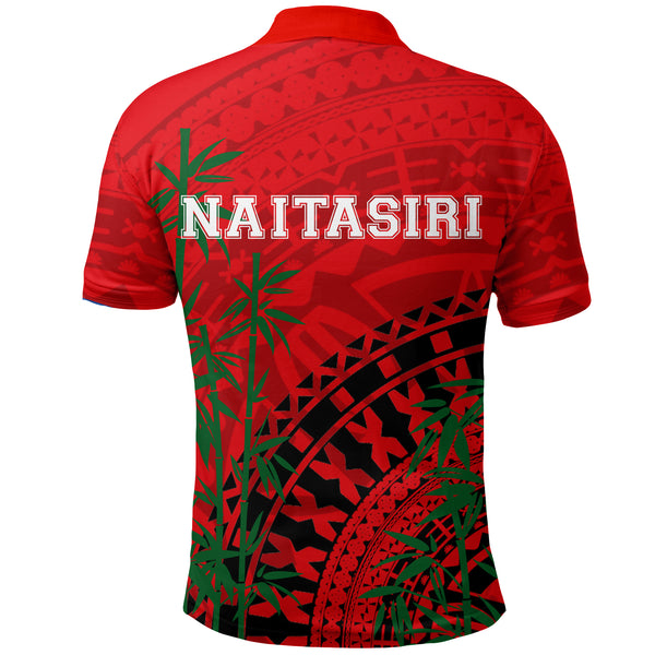Naitasiri Rugby Union Fiji Polo Shirt Tapa Pattern LT12