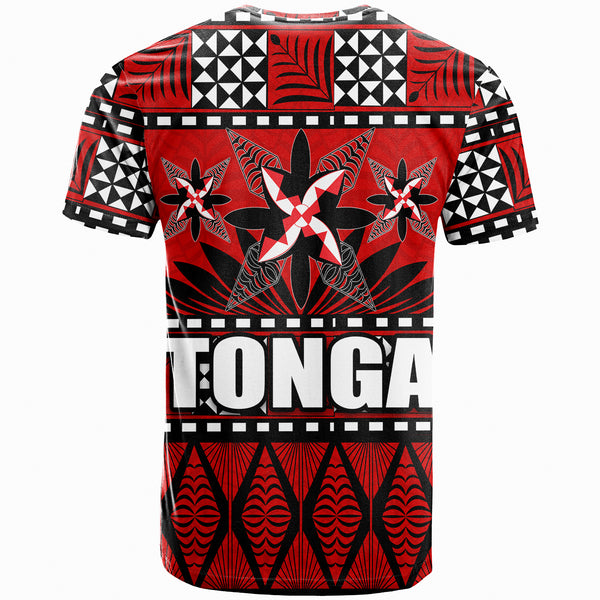 Tonga T Shirt Tongan Patterns LT20