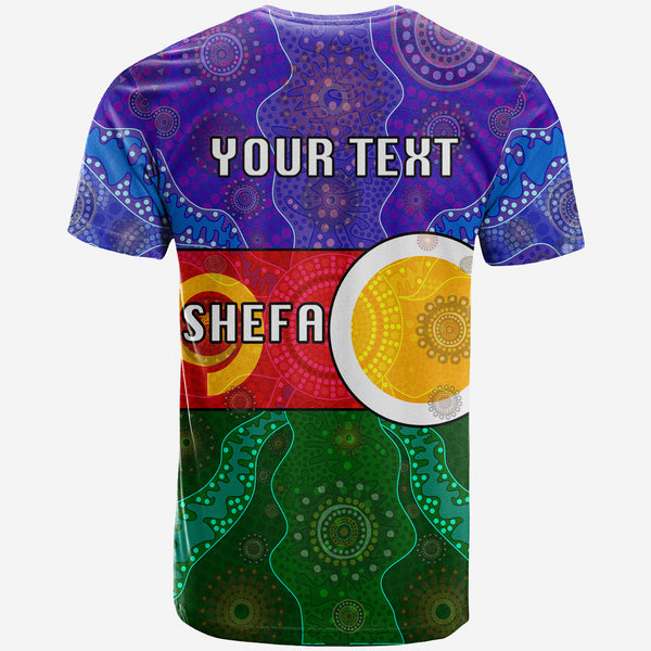 Custom Shefa Province T Shirt Aboriginal Patterns LT20