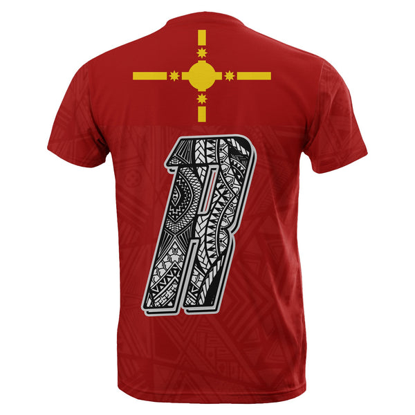 Rotuma All Over T Shirt Rotuma Flag Melanesian Style