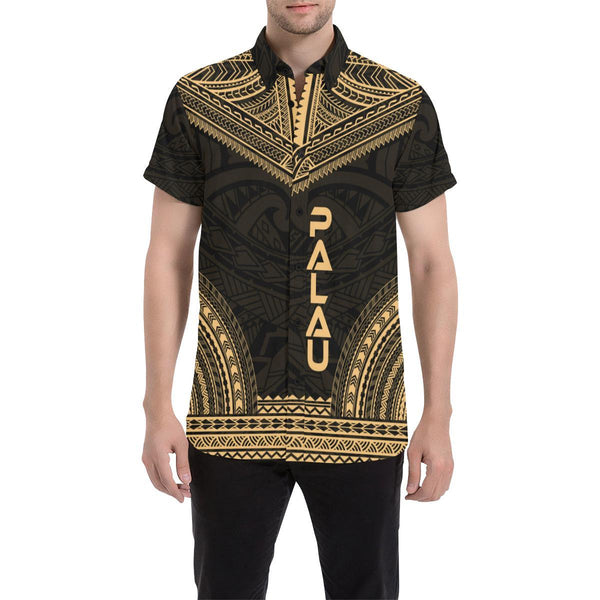 Palau Polynesian Chief Shirt - Gold Version