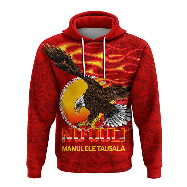American Samoa Hoodie Nuuuli Manulele Tausala Eagle LT12