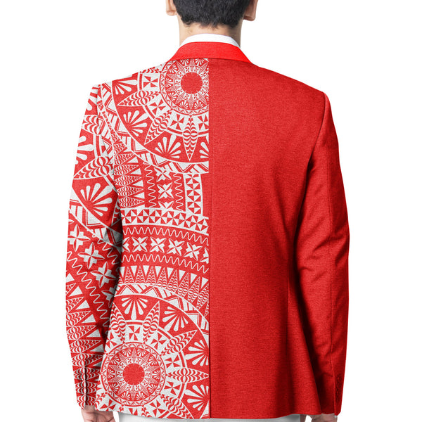 Kolisi Tonga College Blazer Tongan Ngatu Pattern LT14