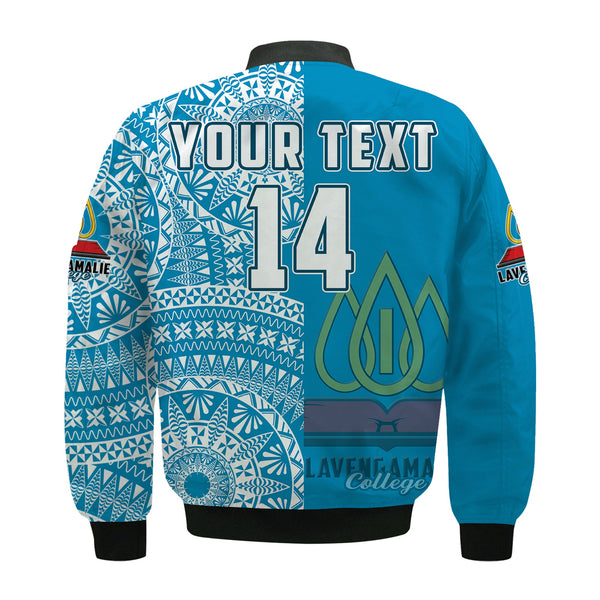 (Custom Personalised) Lavengamalie Tonga College Bomber Jacket Class Of ...