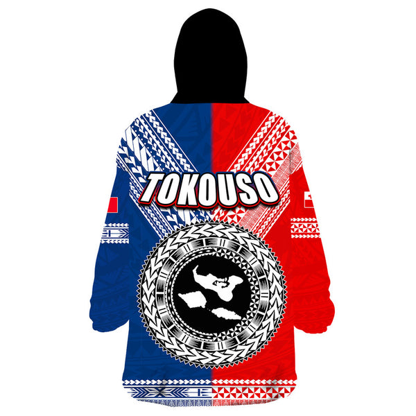 Tonga And Samoa TokoUso Polynesian Wearable Blanket Hoodie LT6