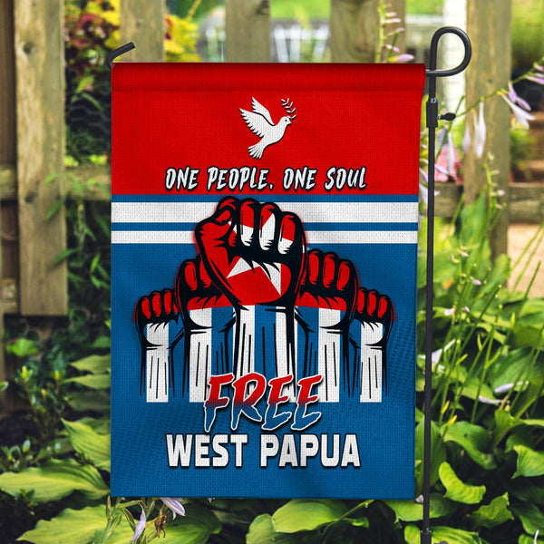 Free West Papua Flag One People One Soul Strong West Papuan Ver.02 LT13
