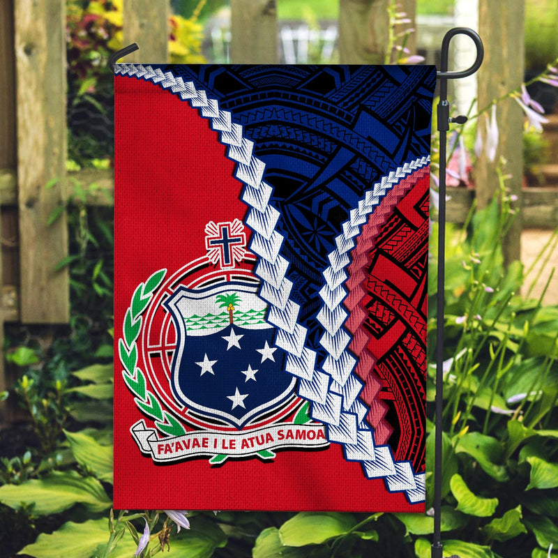 Samoa Flag Samoan Coat Of Arms Polynesian Ver.05 LT14