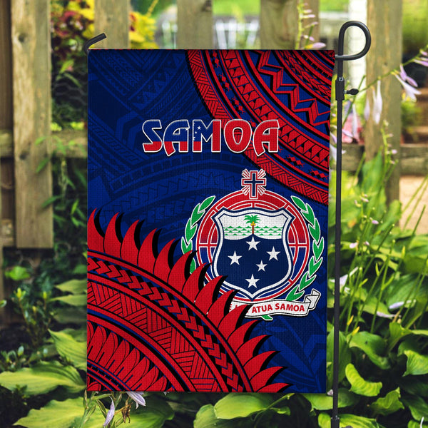 Samoa Flag Samoan Coat Of Arms Polynesian Ver.03 LT14