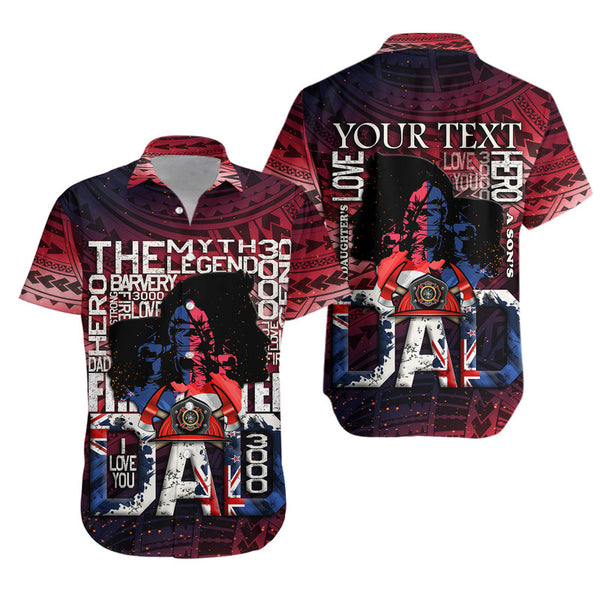 (Custom Personalised) Father's Day - New Zealand Firefighter Dad ...