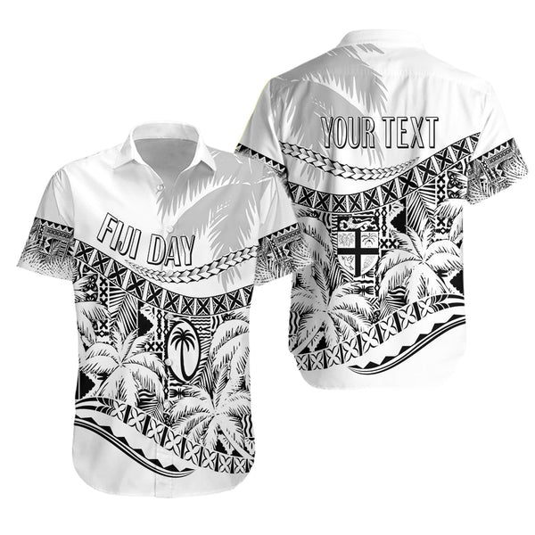 Personalised Fiji Day Hawaiian Shirt Flying Fijians Masi Kesa Style ...