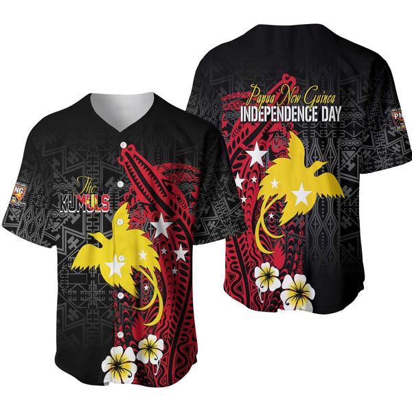 Papua New Guinea Independence Baseball Jersey PNG Kumuls - Tribal ...