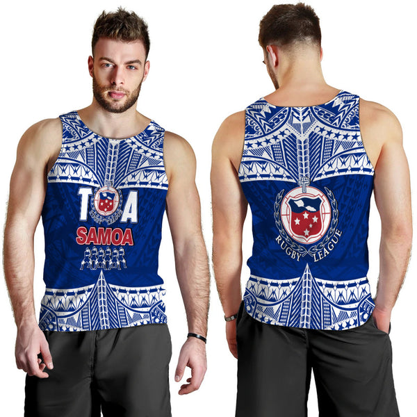 Toa Samoa Rugby Men Tank Top Siva Tau LT6