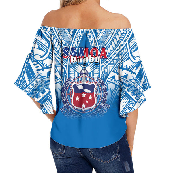 Samoa Rugby Off Shoulder Waist Wrap Top Toa Samoa Polynesian Pacific ...