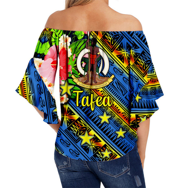 Vanuatu Tafea Off Shoulder Waist Wrap Top Independence Be Proud LT8