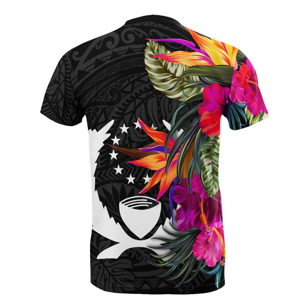 Pohnpei Micronesian Custom T Shirt Hibiscus Pattern